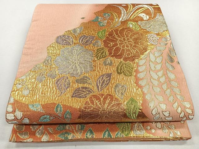 ■■■　サイズ　■■■ 長さ 428cm 幅 31cm程 ■■■　商品詳細　■■■ 【正絹・関西仕立て】 詳細に関しましては、画像をご確認ください。 大変上質な逸品になります。 お安く出品致しますので、是非この機会にいかがでしょうか？ ■■...