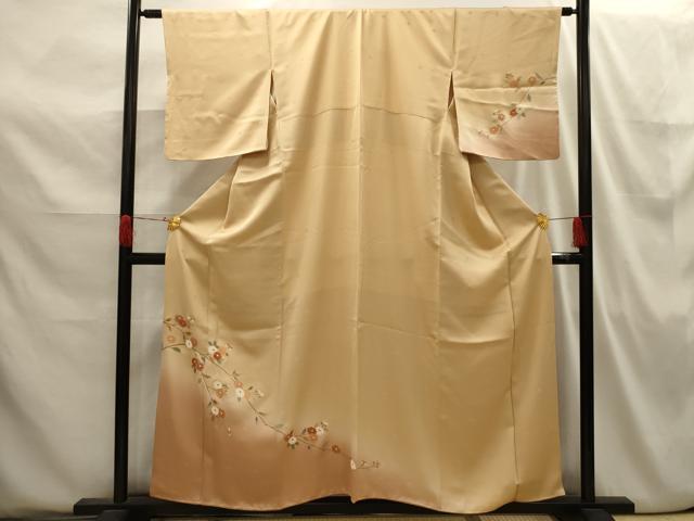 ■■■　サイズ　■■■ 身丈 154.5cm（肩から） 裄丈 62.5cm 袖丈 48cm　縫込み 5.5cm 袖幅 32.5cm 前幅 23.5cm 後幅 29cm 着物縫いこみ 内揚げ 9cm 裄 お袖側 約4cm　身頃側 約4.5cm...