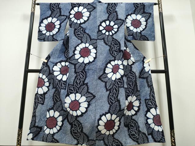 ■■■　サイズ　■■■ 身丈 152cm（肩から） 裄丈 65cm 袖丈 46cm　縫込み 3cm 袖幅 33.5cm 前幅 21.5cm 後幅 30cm 着物縫いこみ 内揚げ 0cm 裄 お袖側 約2.5cm　身頃側 約1cm ■■■　商...