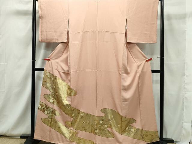 ■■■　サイズ　■■■ 身丈 163cm（肩から） 裄丈 66cm 袖丈 49cm　縫込み 6cm 袖幅 33cm 前幅 24cm 後幅 29cm 着物縫いこみ 内揚げ 0cm 裄 お袖側 約3cm　身頃側 約3cm ■■■　商品詳細　■■...