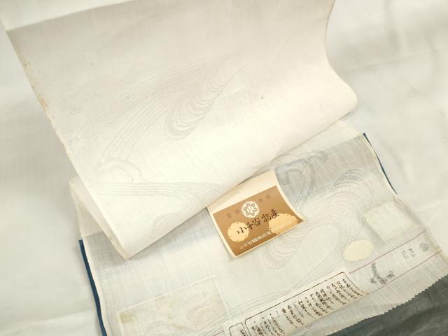 ■■■　サイズ　■■■ 長さ　　着尺分あり 幅　　　約36cm ■■■　商品詳細　■■■ 【本麻・未使用】 状態は接写画像のように表地所々・裏面所々に薄い汚れがございます。 大変上質な逸品になります。 お安く出品致しますので、是非この機会に...