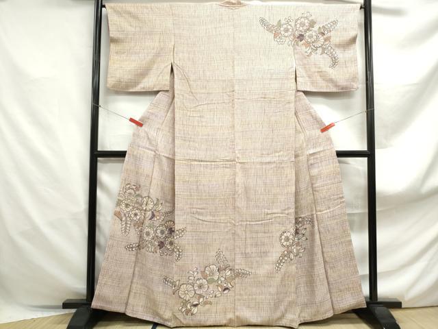 ■■■　サイズ　■■■ 身丈 162cm（肩から） 裄丈 65cm 袖丈 47cm　縫込み 3.5cm 袖幅 33cm 前幅 32cm 後幅 26cm 着物縫いこみ 内揚げ 3.5cm 裄 お袖側 約2.5cm　身頃側 約3cm ■■■　商...