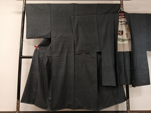 ■■■　サイズ　■■■ 【着物】 身丈 146cm（肩から） 裄丈 68.5cm 袖丈 53.5cm　縫込み 5cm 袖幅 34cm 前幅 28cm 後幅 30.5cm 着物縫いこみ 内揚げ 5.5cm 裄 お袖側 約2cm　身頃側 約0c...