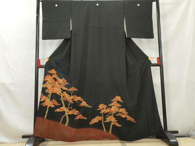 ■■■　サイズ　■■■ 身丈 161.5cm（肩から） 裄丈 65.5cm 袖丈 49cm　縫込み 5cm 袖幅 33cm 前幅 25.5cm 後幅 30.5cm 着物縫いこみ 内揚げ 5.5cm 裄 お袖側 約1.5cm　身頃側 約1.5...