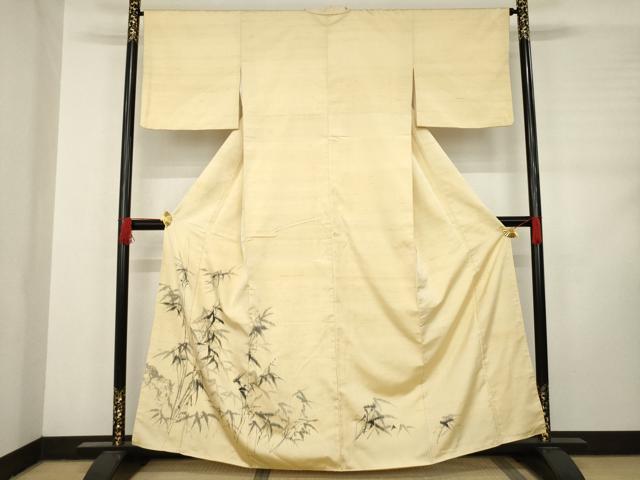 ■■■　サイズ　■■■ 身丈 160cm（肩から） 裄丈 66cm 袖丈 45cm　縫込み 4.5cm 袖幅 34cm 前幅 23.5cm 後幅 29cm 着物縫いこみ 内揚げ 5cm 裄 お袖側 約2cm　身頃側 約2cm ■■■　商品詳...