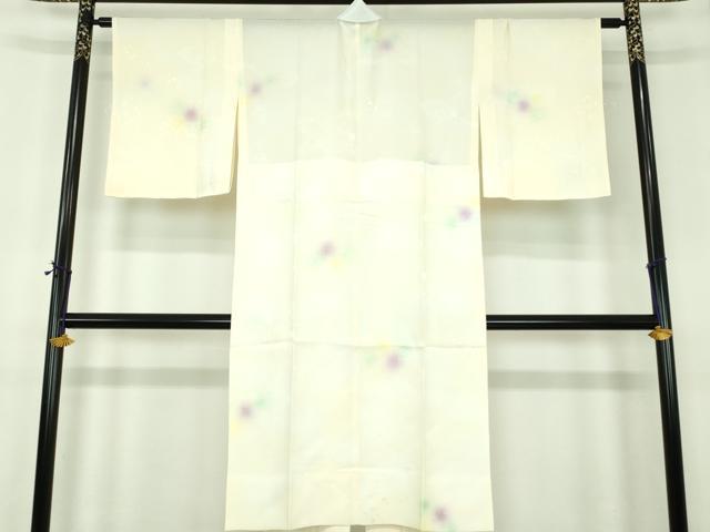 ■■■　サイズ　■■■ 身丈 124.5cm（肩から） 裄丈 64cm 袖丈 48cm　縫込み 8.5cm 袖幅 32cm 前幅 27.5cm 後幅 30.5cm 着物縫いこみ 内揚げ 7.5cm 裄 お袖側 約3.5cm　身頃側 約0cm...