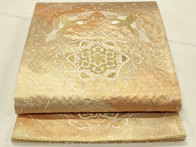 ■■■　サイズ　■■■ 長さ 428cm 幅 29.5cm程 ■■■　商品詳細　■■■ 【正絹】 詳細に関しましては、画像をご確認ください。 大変上質な逸品になります。 お安く出品致しますので、是非この機会にいかがでしょうか？ ※汚れに関し...