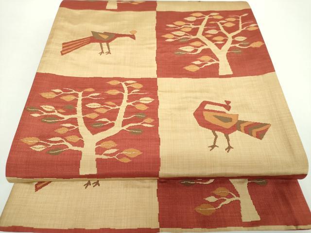 ■■■　サイズ　■■■ 長さ 432cm 幅 30.5cm程 ■■■　商品詳細　■■■ 【正絹・芯なし】 状態は締めてはおりますが 特に目立ったシミ汚れなどもなく大変良い状態です。 シックでしなやかな帯地は名門・木屋太ならではの質感でござい...