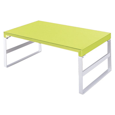 商品名 机上台 幅390mm ハイタイプ 品番 A-7331-6 カラー 黄緑 仕様 特長：快適なプライベート空間を創造する「机収納シリーズ」。 ●台の上にはパソコンのモニターや電話、ラックなどを。 下段はレタートレーやデスク小物の収納に。...