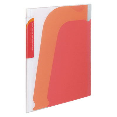 商品名 ポケットブック（ノビータ）チャックポケット付き 品番 ラ-N205R ポケット色 赤/オレンジ（表紙ポケット・チャックポケット/中ポケット） 仕様 特長：少ない時はスリムに、多い時は中身に合わせて背幅が変わるので、表紙もぴったり閉じ...