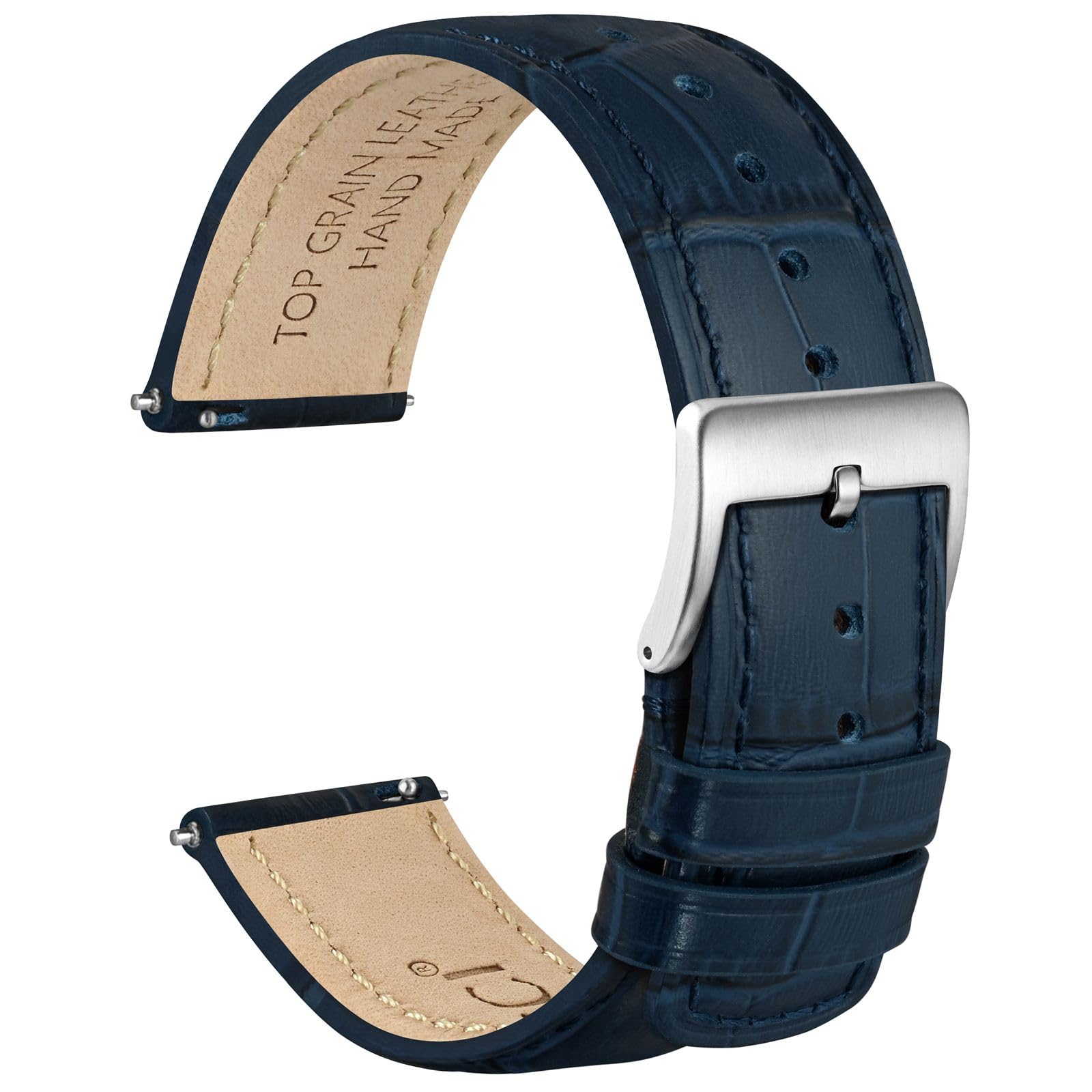 商品情報商品の説明主な仕様 トップグレインレザー（Top Grain leather）を使用しており、強度・耐久性・通気性ともに最高ランクの牛革であり、縫製が丁寧で、安心して長くご愛用いただけます。バンドのエッジはヘリ返し仕立てになっており...