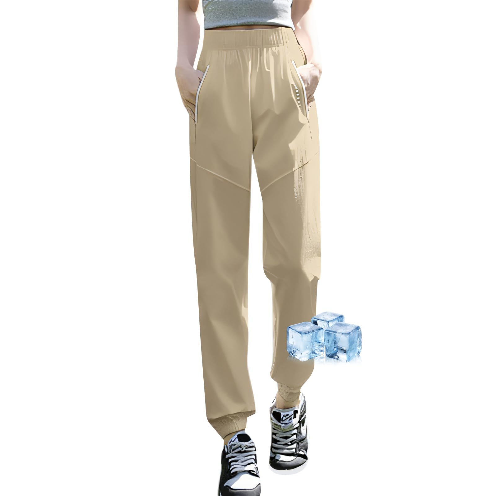 商品情報商品の説明説明 この「アイスシルクパンツ」は、接触冷感素材で触れた瞬間ひんやり涼しく、通気性・速乾性に優れ、夏の暑さを快適に軽減。伸縮性が高く型崩れしにくいため、運動時も自由な動きをサポートします。背面スマホポケットや裾絞りデザイン...