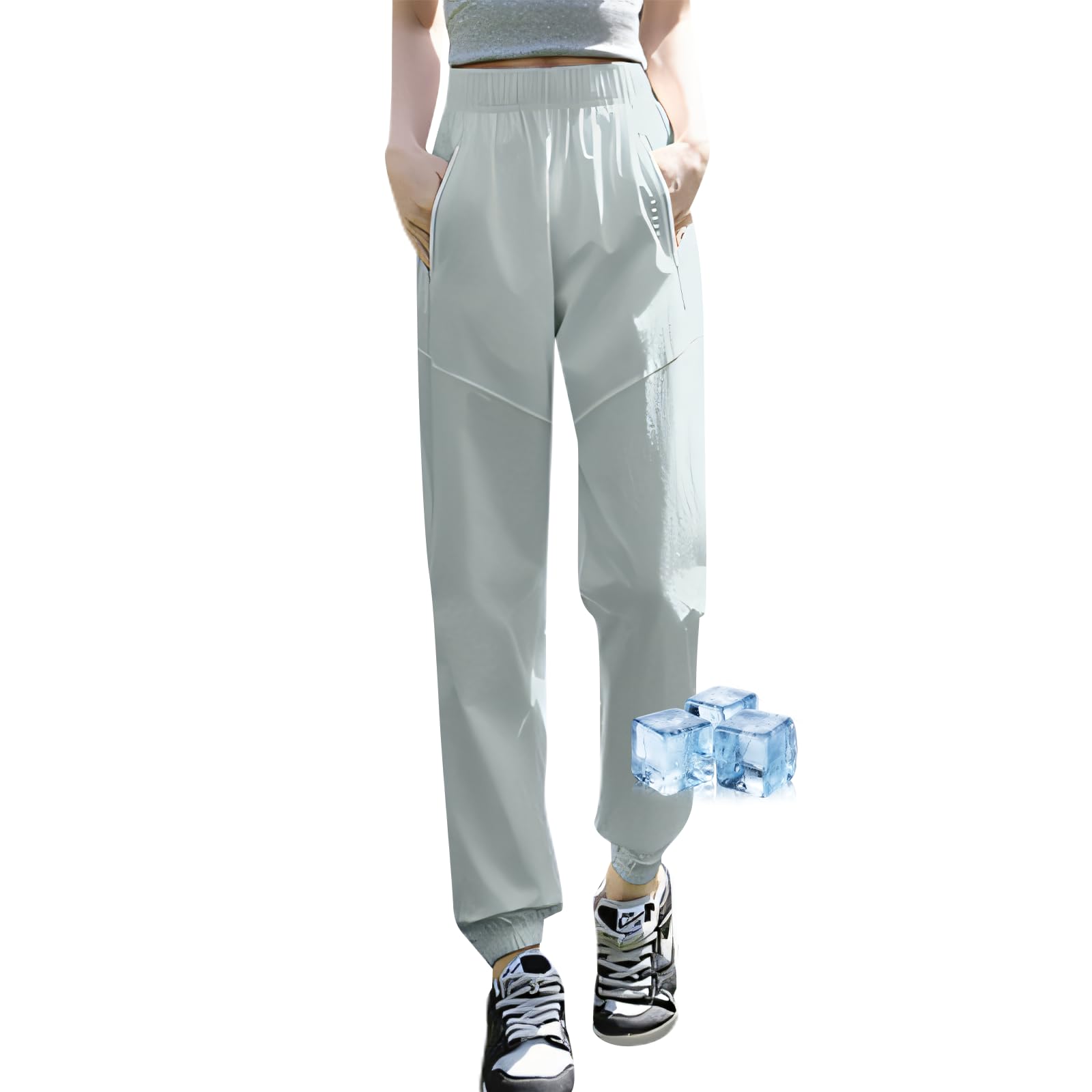 商品情報商品の説明主な仕様 【接触冷感素材】このアイスシルクパンツは軽量で通気性に優れ、冷感素材を採用。触れた瞬間ひんやりと感じる涼しさが特徴で、暑い日も快適に過ごせる涼しいパンツです。今夏、大注目のアイテムに！【運動時に最適】伸縮性がよく...