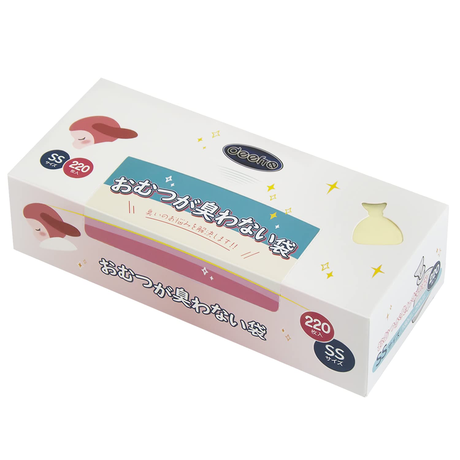 商品情報商品の説明主な仕様 【驚異の脱臭効果】収容物からの臭気の透過を抑制するバリア層を有し、数日放置されても嫌なニオイが漏れません。子供のオムツ処理やペットの汚物始末など、様々なシーンで大活躍。【高品質素材】共押出し法により0.02mm厚...