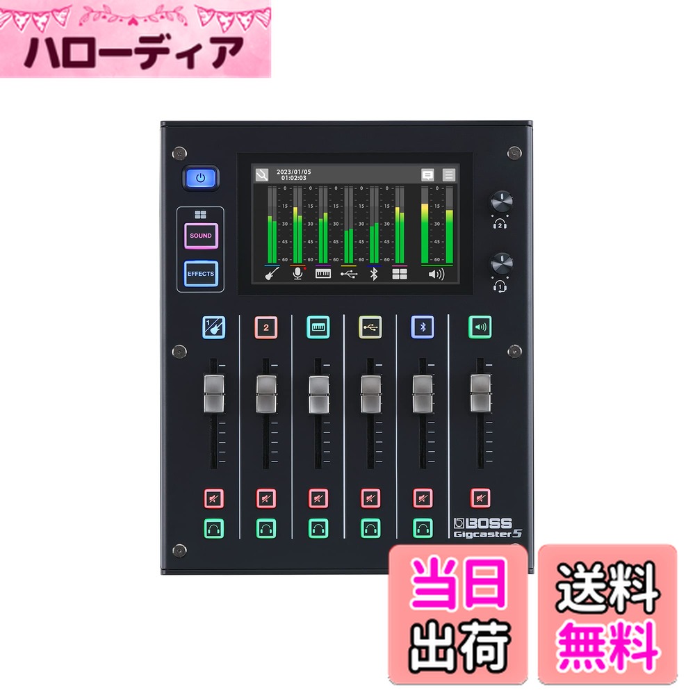 商品情報商品の説明商品の説明 演奏配信に必要なツールをコンパクトに凝縮 ミュージシャンのために開発された高音質ストリーミング・ミキサーGigcaster 5 は、配信で求められる数多くの機能がコンパクトに凝縮されています。汎用性の高い5 チ...