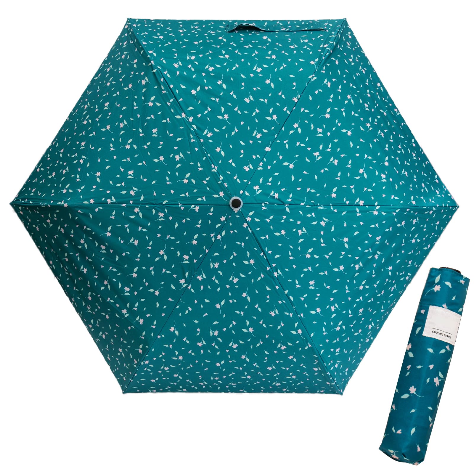 商品情報商品の説明主な仕様 製品サイズ（収納時）：22cm x 3.5cm　開放時直径：90cm x48.5cm 6本　製品重量：140g(傘袋無し) UPF50+ 体感温度-7度