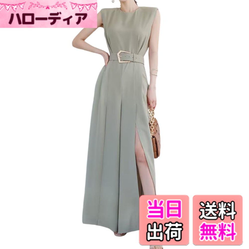 商品情報商品の説明主な仕様 落ち感があり、柔らかくてシワになりにくい素材を使用され、滑らかな肌触りながら、目を引くデザインに加えて、立派なドレスになります。取り外し可能のウエストベルトがボディーラインにメリハリを付け、スタイルアップを叶えて...