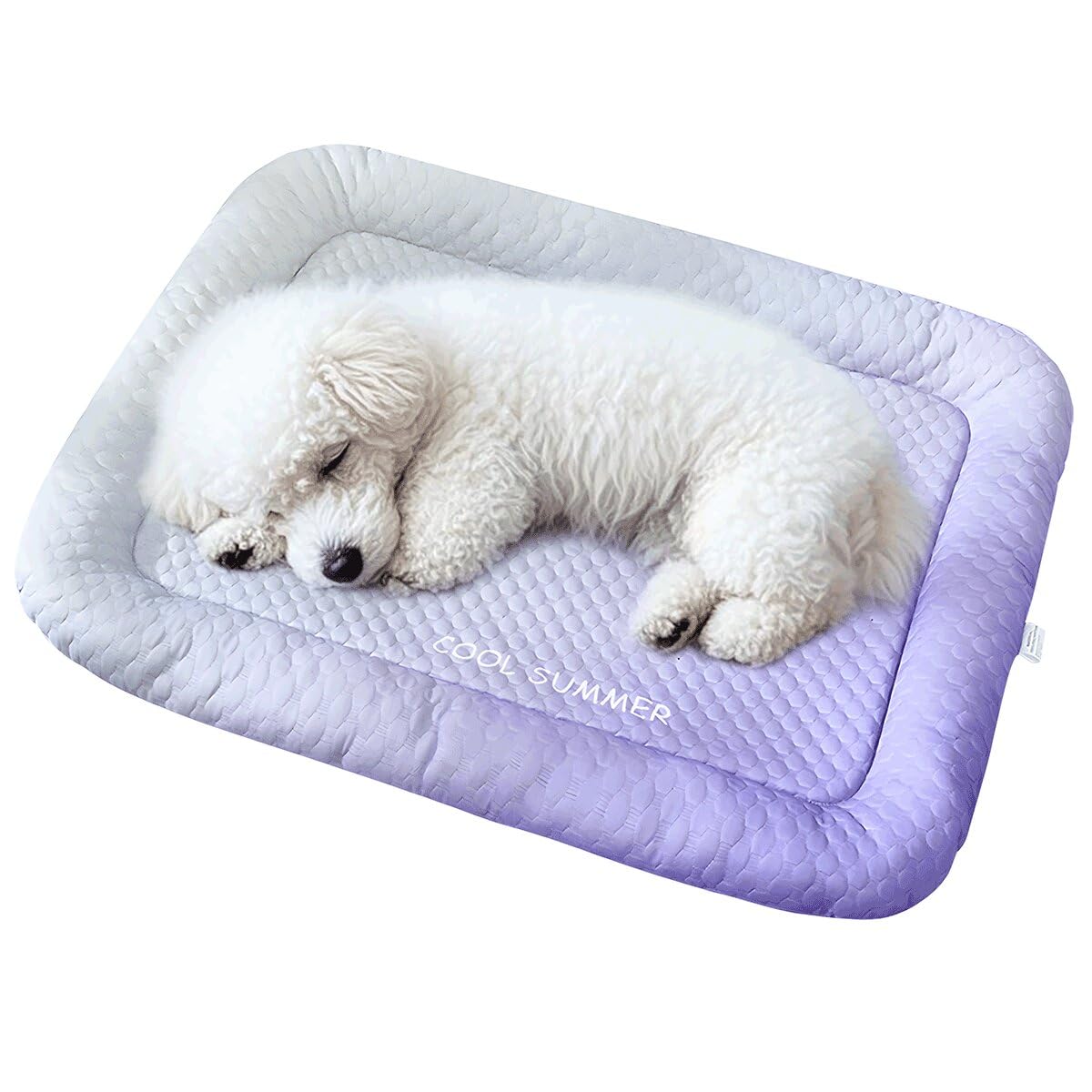 商品情報商品の説明主な仕様 【ひんやり快適！アイスビーズ涼感素材】このペット用クールマットは、アイスビーズ（氷豆）素材を使用しています。高い通気性と吸湿性を備え、ペットの体熱を素早く放散。表面は肌触りが良く、夏場の暑い日でもひんやりとした快...