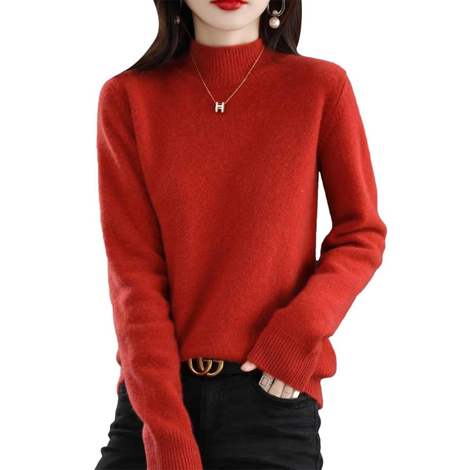 商品情報商品の説明主な仕様 【ハイネック・小顔効果】ハイネックがポイントのカットソー、首もとは主張すぎず、すっきり着れて顔周りを小顔に見せてくれます,着用すると着痩せ効果も実現されます、インナーにていただくだけで暖かい、アウターとしても大丈...