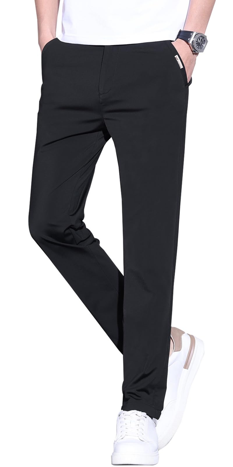 商品情報商品の説明主な仕様 【※温かいヒント】サイズ図表（6枚目の図）を確認するようにお願いします！ストレッチ素材により細すぎず太すぎず、信じられないくらいに伸びる！「楽に穿ける涼しいズボン」そんな夢のようなボトムスです！通気と冷感生地を使...