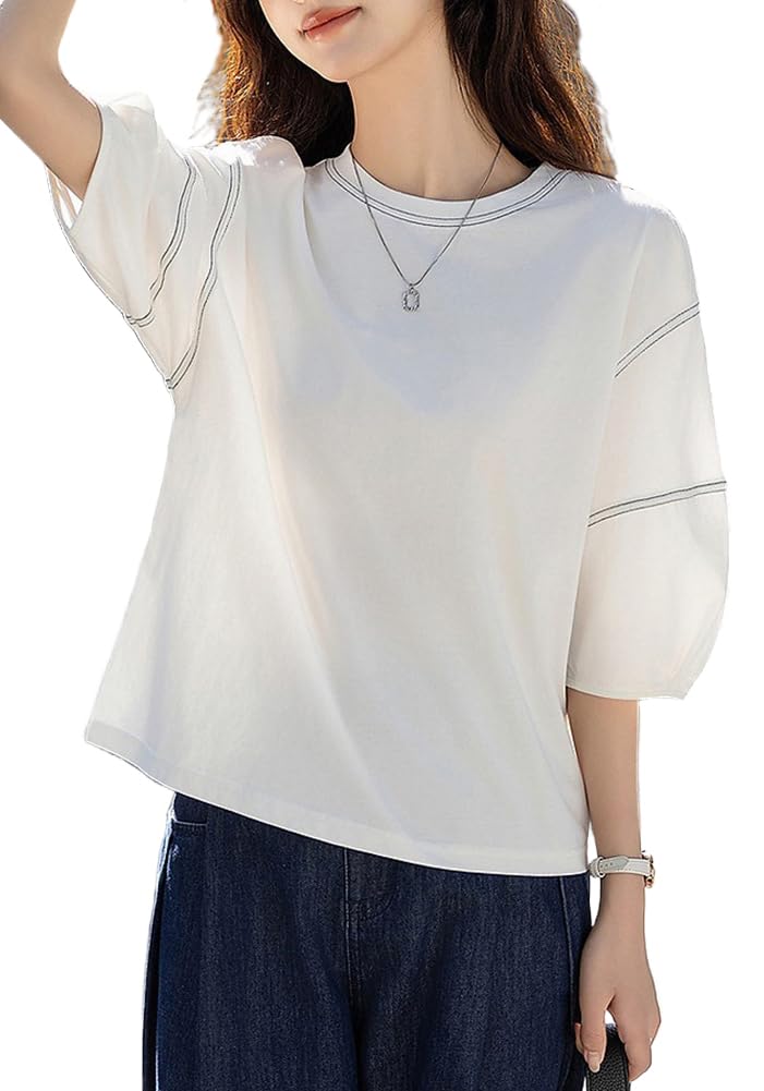 商品情報商品の説明主な仕様 リラックス風7分袖ブラウスで、サラッとした生地感で軽やかな着心地が女性らしい印象に仕上がります。ゆとりのあるパフスリーブがさりげないポイントで、フェミニン感をアップしてくれます。さらりとしたタッチでこれからの季節...