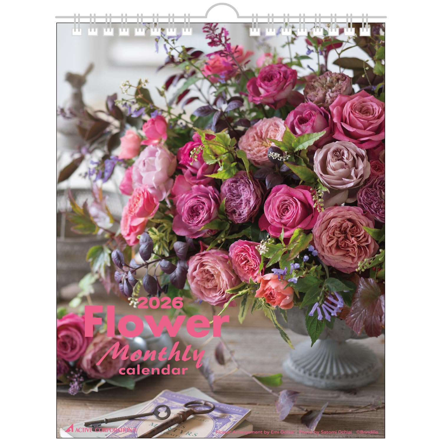 商品情報商品の説明【2026 Flowerウォールカレンダー】 フローラルデザイナー落合恵美アレジメント、フォトグラファー落合里美撮影。 季節ごとのお花を演出。花の表情・色合いを大切にした構成です。 少し小さめの壁掛けタイプ。 六曜入り。 ...