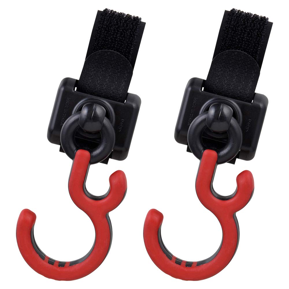 商品情報商品の説明■商品特長 ●安心感のある大フックと小物掛けに便利な小フックが一体になっています。 ●着脱テープのベルト式なので、ベビーカーのハンドルにしっかり固定できます。 ●フック部が360°自由に回転します。 ●荷物がずれにくいよう...