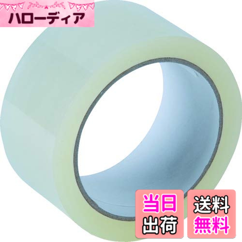 商品情報商品の説明●重ね貼りができます。●透明で下地の文字やデザインを隠さない透明テープです。●中量物用です。主な仕様 ●色：クリア●幅(mm)：48●長さ(m)：50●厚さ(mm)：0.065●粘着力：3.2N/10mm●引張強度：49....