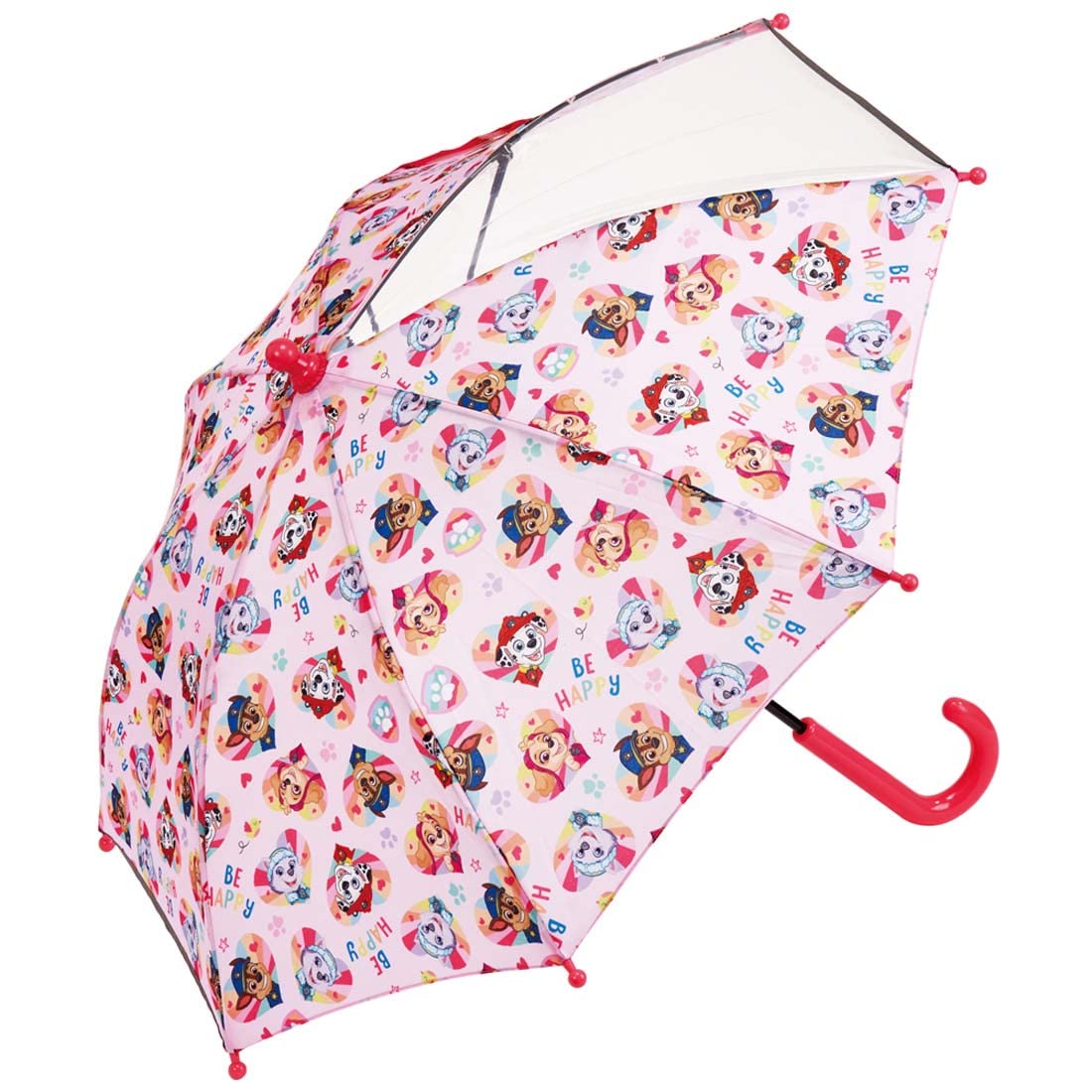 商品情報商品の説明かわいいデザインの 傘子供用 前も後ろもしっかり見える透明窓付き 傘 クリアの箇所に反射テープ付きで安全設計 ベルトの内側にお名前札付 指を挟みにくい安全手開き 軽くて丈夫折れにくいグラスファイバーの傘骨主な仕様 親骨の長...