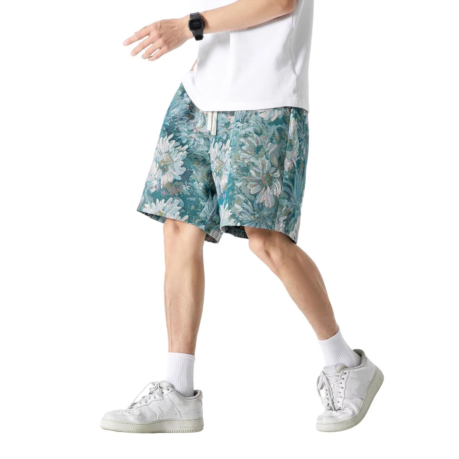 商品情報商品の説明説明 商品説明文： ORBUのジャカード織りショートパンツは，この夏、ビーチやアウトドア、カジュアルシーンでも快適かつ個性的なスタイルを叶えるショートパンツ。ジャカード織りの生地を使用し、立体的で繊細な柄が夏のファッション...