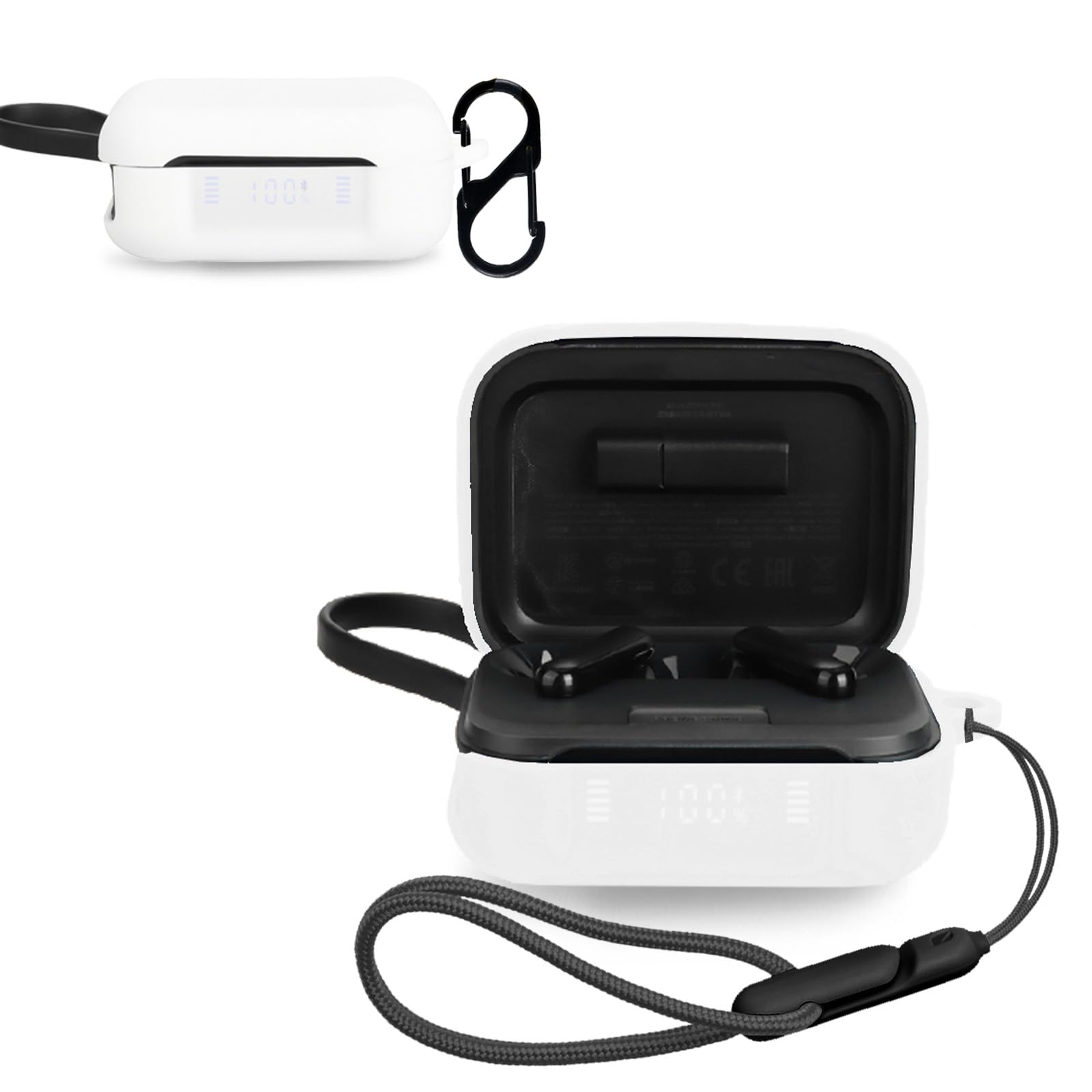 商品情報商品の説明主な仕様 【対応機種】For Anker Soundcore P41iワイヤレスイヤホン カバー 【イヤホンと充電ケースは含まれていません】【しっかり保護 】衝撃を吸収できる高品質シリコン素材を採用することで、触り心地が良...