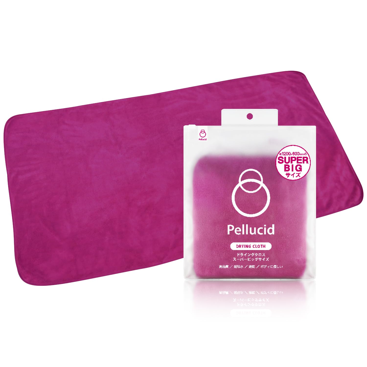 商品情報商品の説明洗車後の水滴の拭き取り作業効率が大幅UP。フェイスタオルのようなふわふわ素材でボディに優しく、傷になりにくい高品質マイクロファイバークロスです。約1200x600mmのバスタオルサイズでボンネットやルーフ等、一気に拭き上げ...