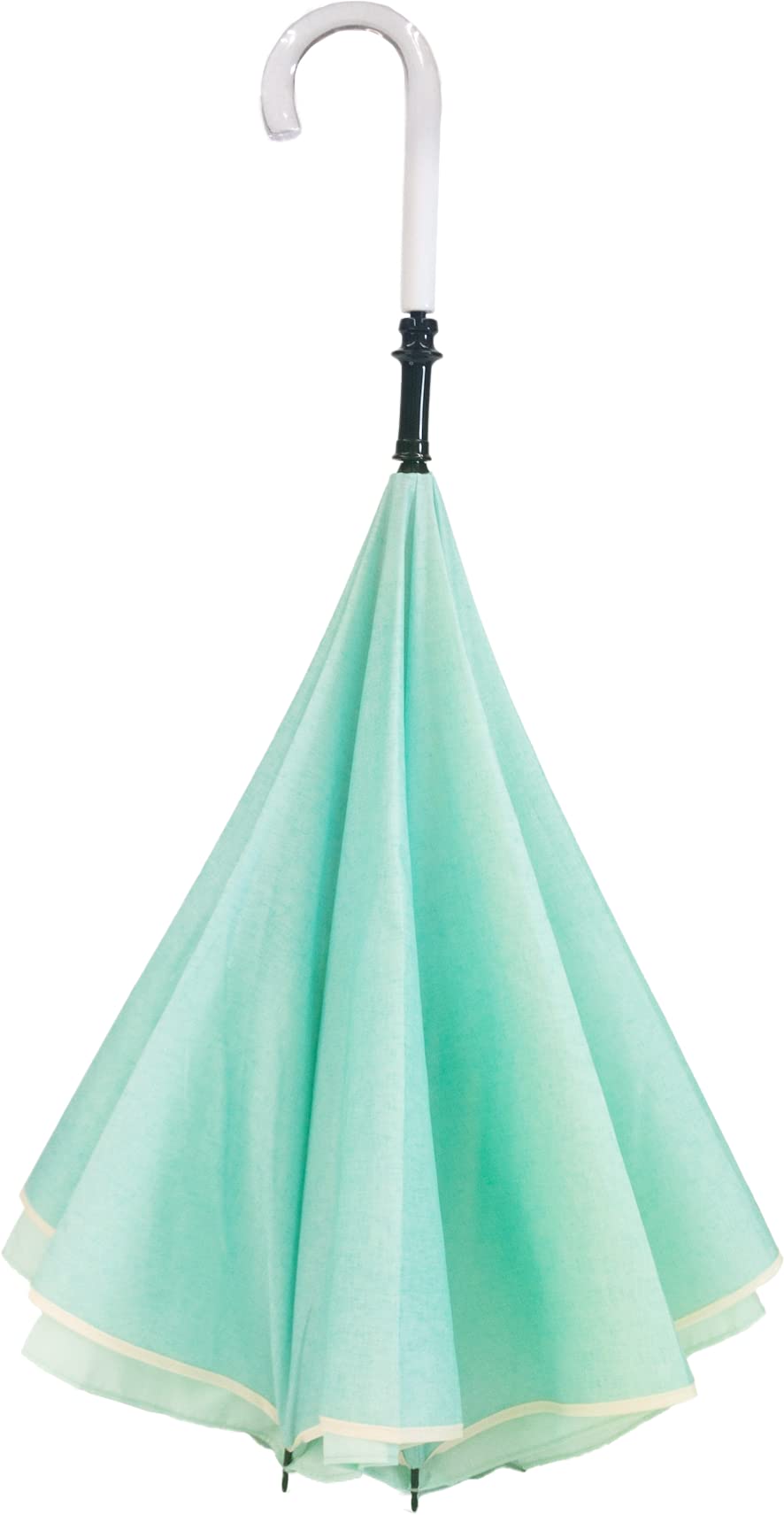 商品情報商品の説明主な仕様 【雨の日のストレスフリーを実現する逆さ構造】逆折り式傘/自立式/巻きやすい太巻きベルト/グラスファイバーの傘骨8本/ハンドル：アクリル【両面柄で高いデザイン性】キャリーサカサは、二枚重ねの生地におしゃれなパステル...