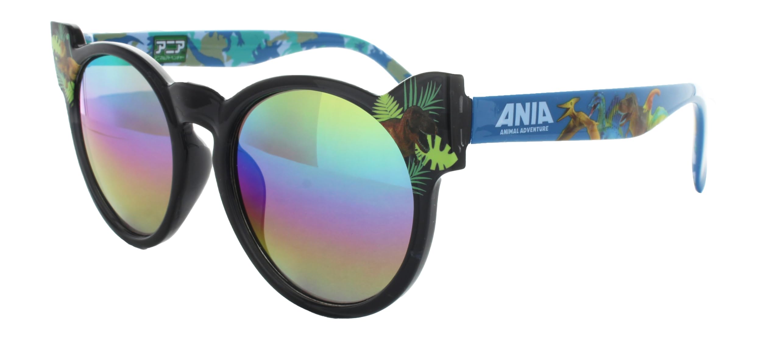 商品情報商品の説明サイズ：レンズ横幅48mm 縦幅42mm 鼻幅13mm テンプル130mm、 重量：23g、 フレーム・テンプル/ポリカーボネート、レンズ/アクリル、 可視光線透過率24％、紫外線透過率0.1％(365nm)。レインボーミ...