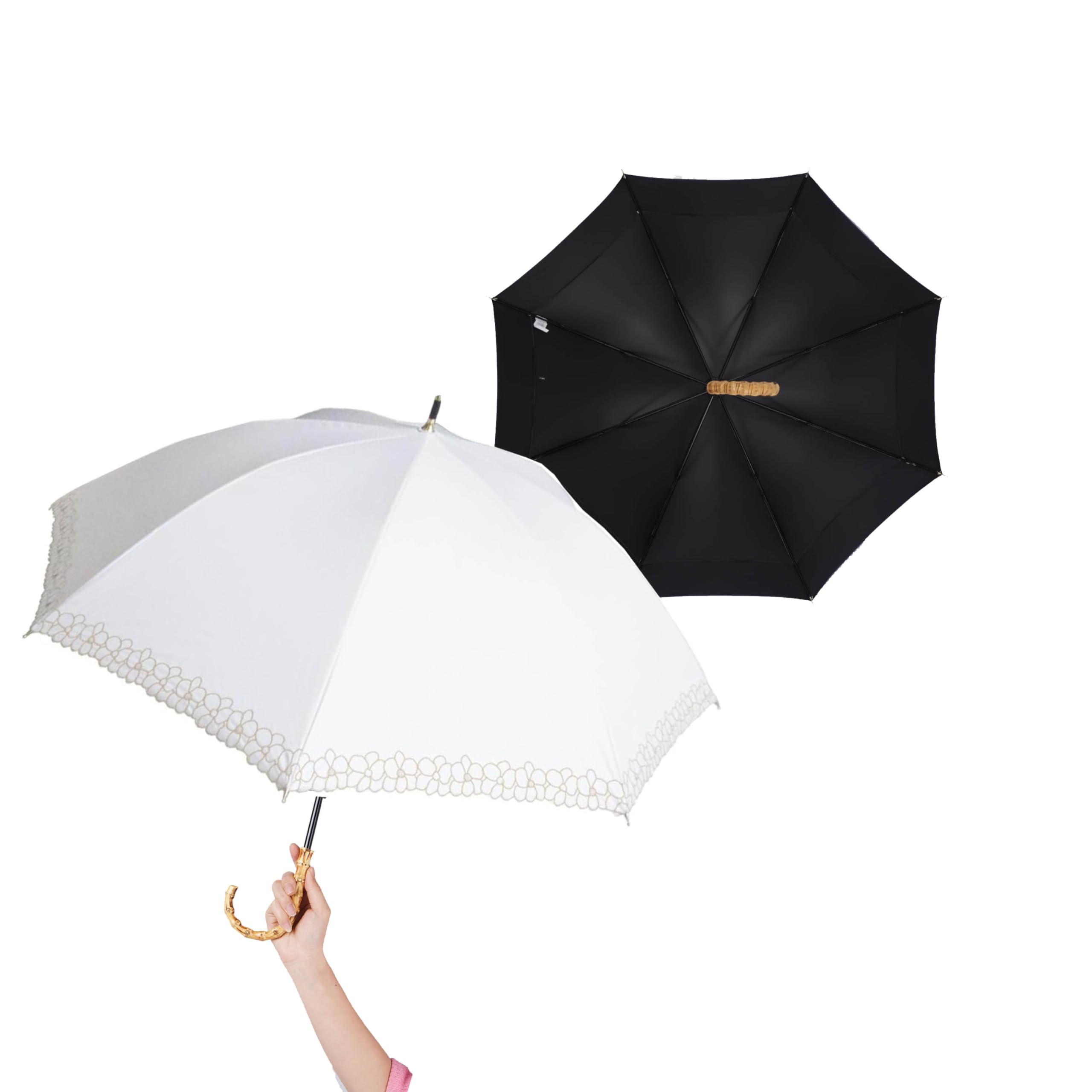 商品情報商品の説明主な仕様 【風に強い・優れた耐久性日傘 uvカット 100】軽いレデイーズ8本骨の耐風骨を使用して壊れにくい作りに。耐久性にも優れ、風にも強いです。デザインと機能を重ね備え、ビジネスにもデイリーにも活躍してくれる長傘です。...