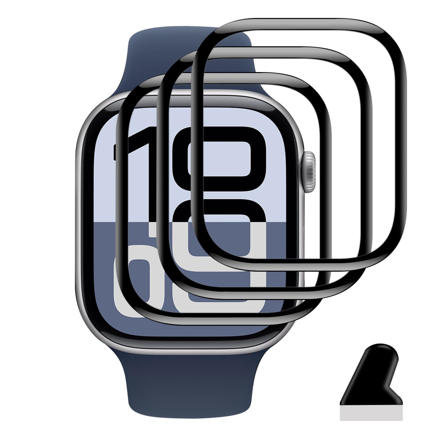 商品情報商品の説明Apple Watch Series 10 42mm 専用設計 対応 Apple Watch 10 42mm ガラスフィルム 保護フィルム。 購入前に対応機種をご確認よろしくお願い致します 【3D熱曲げ加工・全面保護】 新...