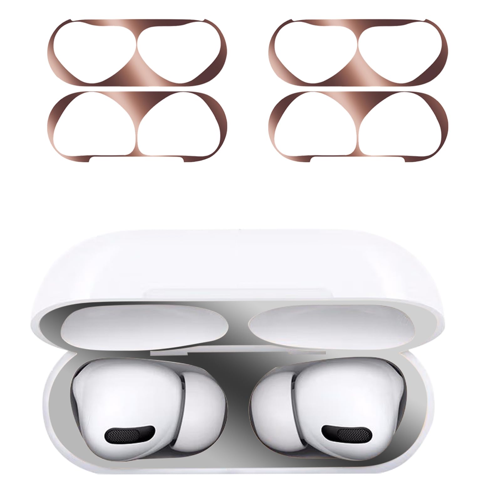 商品情報商品の説明UIUIKA AirPods Pro 3 ダストガード エアーポッズプロ(2025年9月発売専用)シール金属汚れ防止 プロ AirPods Pro ガードカバー 極薄18K メッキ 埃 ほこり 砂鉄 侵入防止 防塵(2セッ...