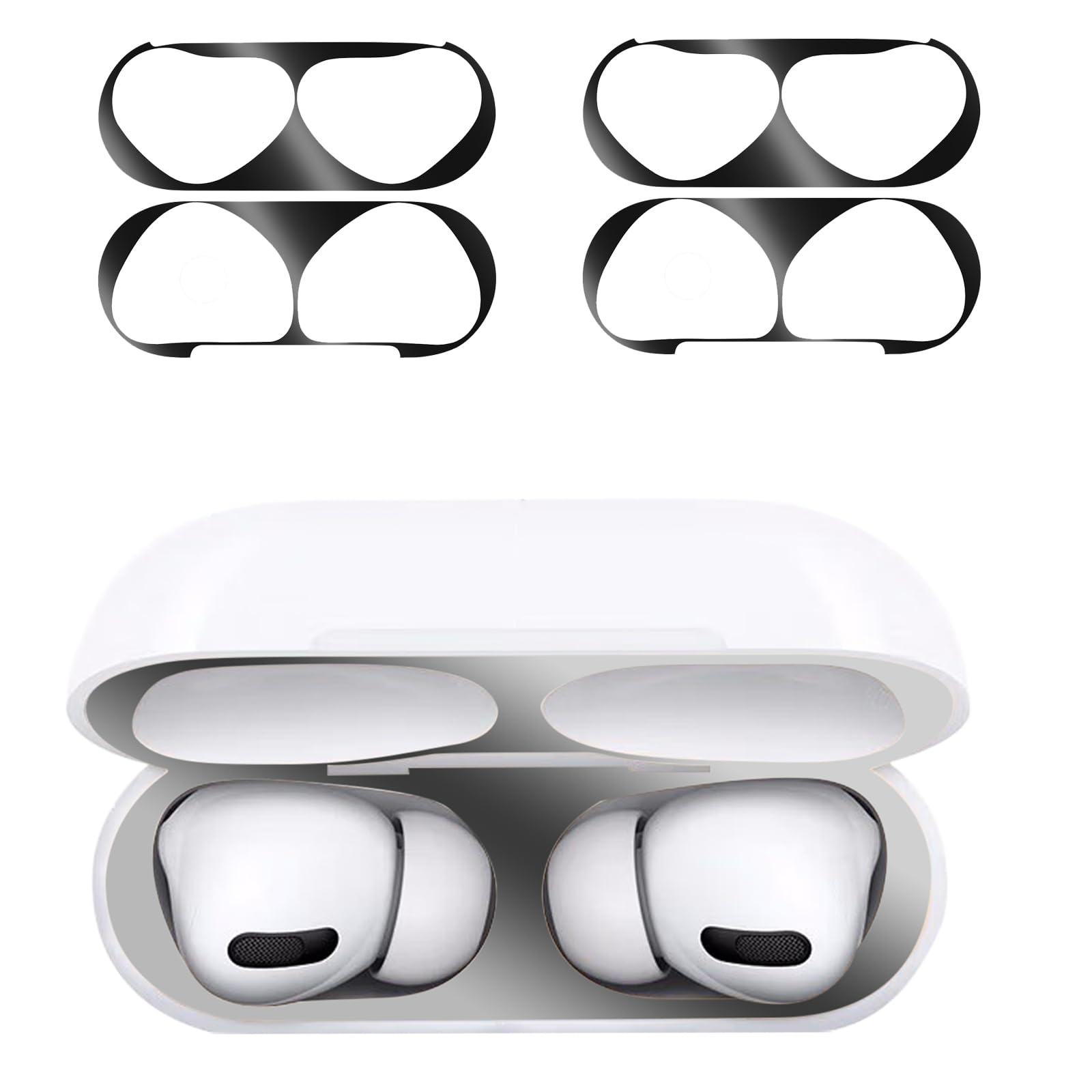 商品情報商品の説明UIUIKA AirPods Pro 3 ダストガード エアーポッズプロ(2025年9月発売専用)シール金属汚れ防止 プロ AirPods Pro ガードカバー 極薄18K メッキ 埃 ほこり 砂鉄 侵入防止 防塵(2セッ...