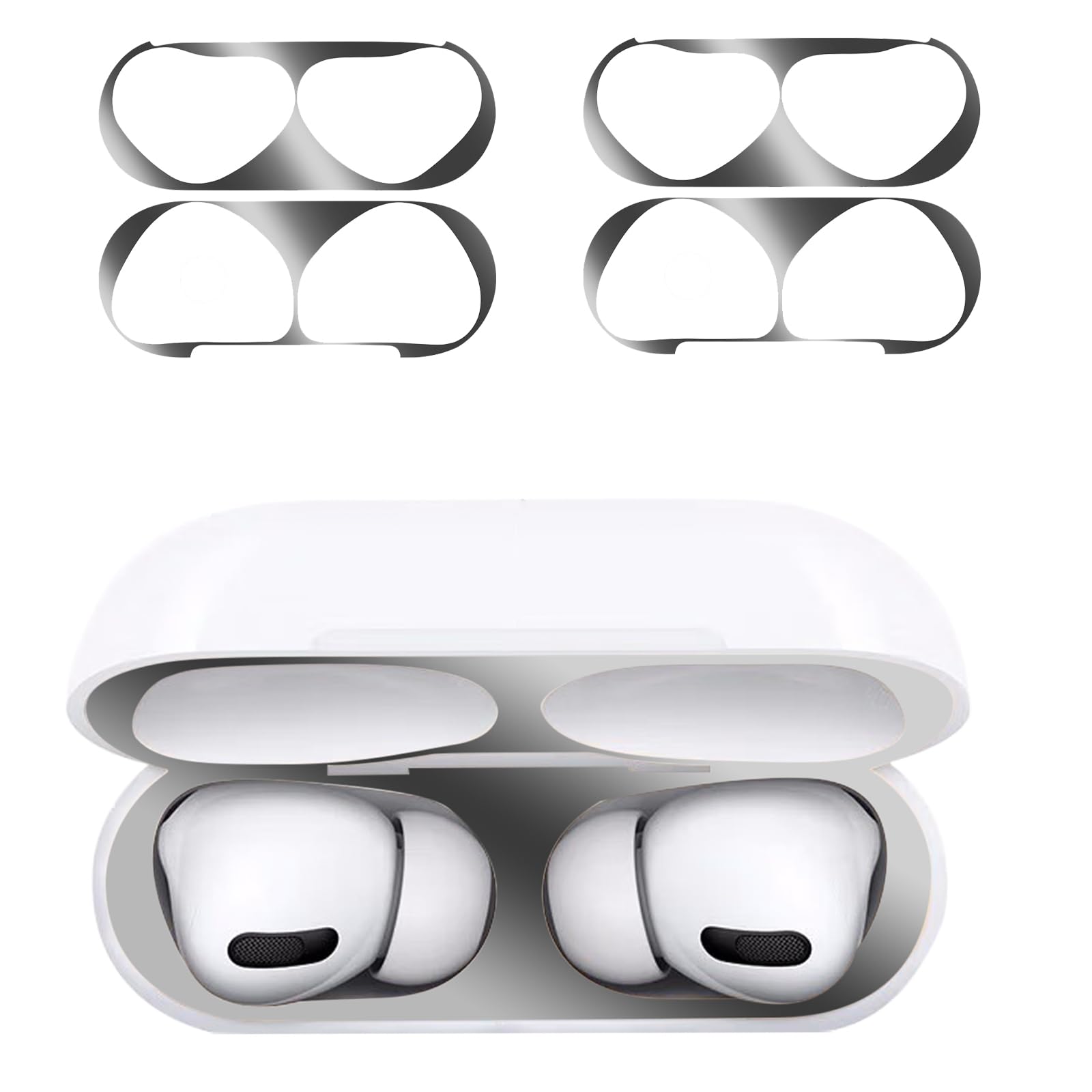 商品情報商品の説明UIUIKA AirPods Pro 3 ダストガード エアーポッズプロ(2025年9月発売専用)シール金属汚れ防止 プロ AirPods Pro ガードカバー 極薄18K メッキ 埃 ほこり 砂鉄 侵入防止 防塵(2セッ...