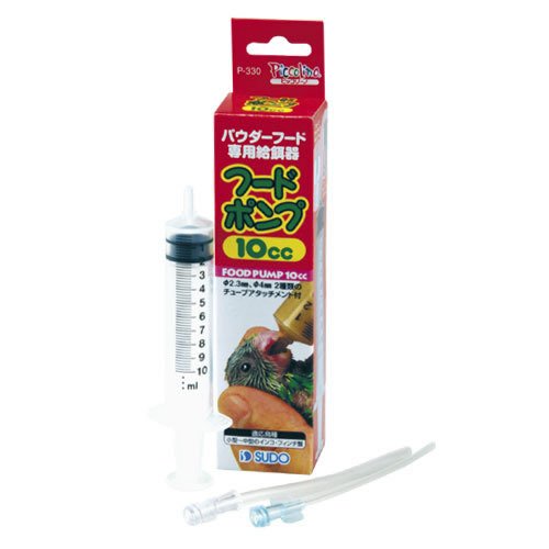 商品情報商品の説明商品紹介 商品紹介 ・パウダーフード用給餌器。・細・太2種類のチューブ付。 使用上の注意 当製品は、鳥のヒナ専用給餌器です。これ以外の目的に使用しないでください。乳幼児の手の届かない場所に保管してください。 原材料・成分 ...