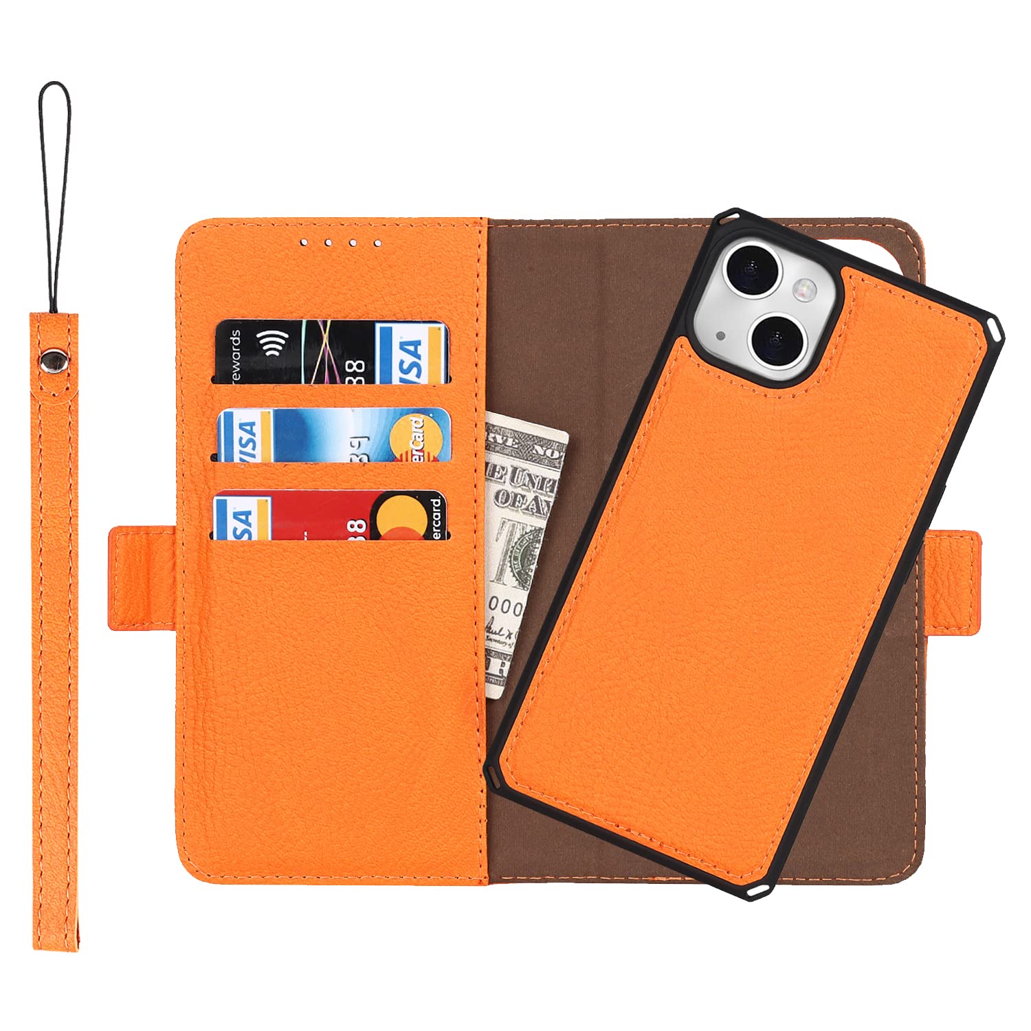 商品情報商品の説明Pelanty for iPhone 14 Plus ケース手帳型 for iPhone14Plus 背面カバー 分離式両用2way 取り外し自由 内蔵マグネット 携帯カバー 縄掛け 合成PUレザー+TPU 財布型カード収...