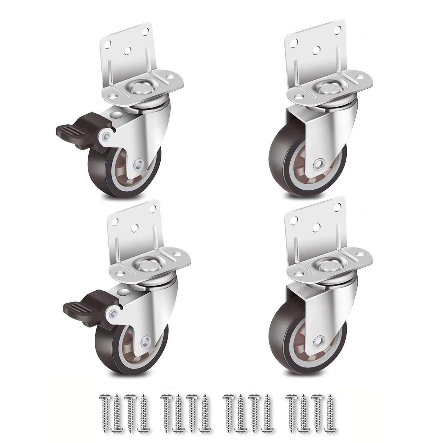 商品情報商品の説明主な仕様 【小さなキャスターでも大きなヘルパー】：日常生活で機器や家具を移動することに悩まされていませんかZalslei 32mm L型 キャスター セットには、ブレーキ付きの回転安全キャスターが4個含まれています。家具、...