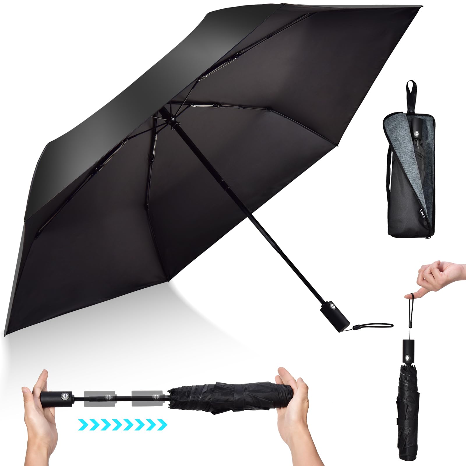 商品情報商品の説明説明 【究極の雨守り伴侶 - TAIKUU 2025年新型折りたたみ傘】 TAIKUUから2025年の新商品、最先端デザインの折りたたみ傘が登場しました！その大きさと強度はあなたの日常生活を一層豊かにします。 この傘はふた...