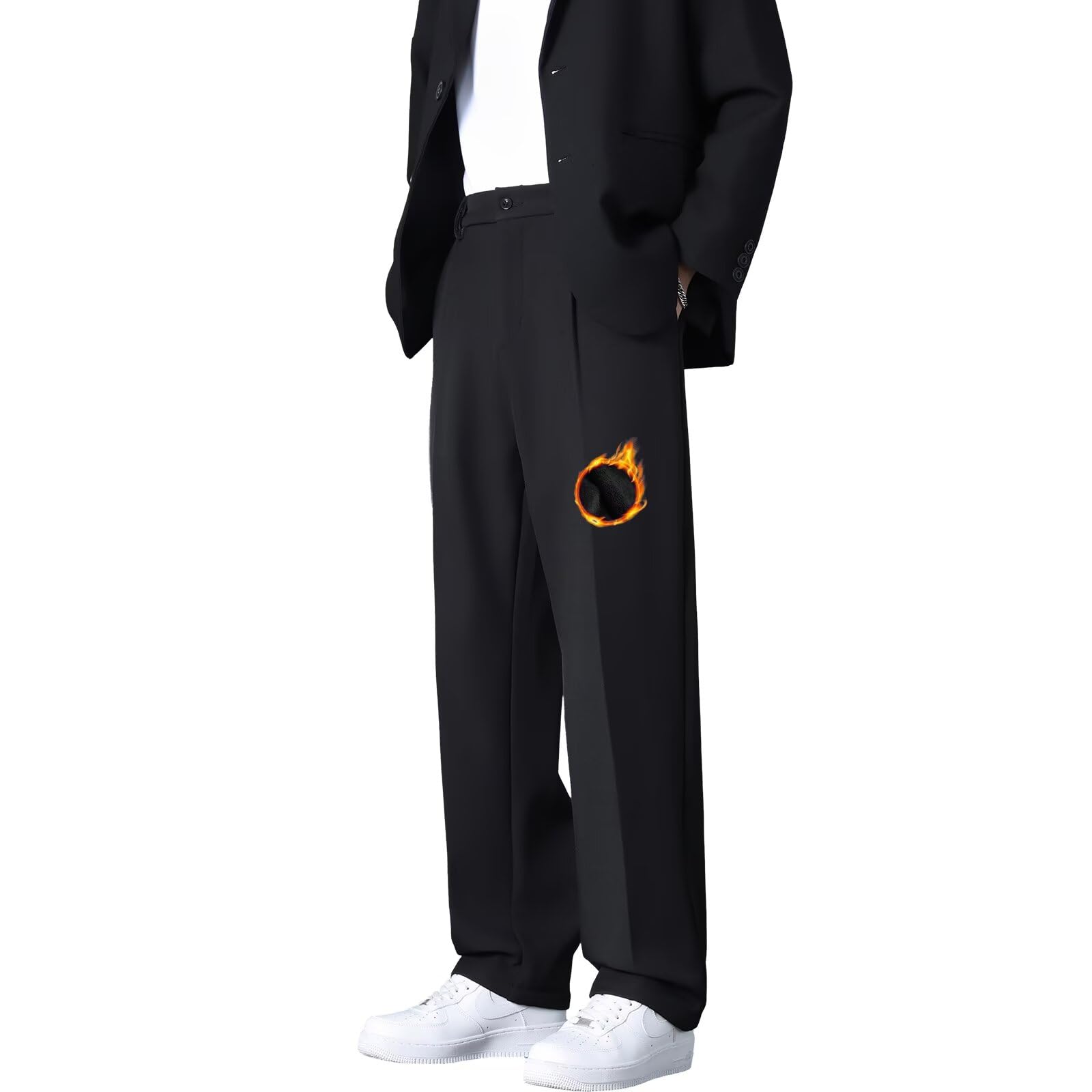 商品情報商品の説明主な仕様 Running sheep メンズロングパンツは、裏起毛素材を使用したストレートシルエットが特徴で、ゆったりとした着用感を提供します。肌に接する裏起毛部分が柔らかく、日常の動作で体を締め付ける感じが少なく、相対的...