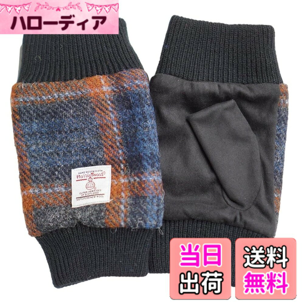 商品情報商品の説明説明 秋冬定番素材として人気を誇るハリスツイードを使用したフィンガーレスグローブ。 甲にはクラシカルで雰囲気抜群のツイード素材を使用。裏地には保温性と肌触りの良い起毛ボア生地を使用し、デザイン・機能面でも優れた1点に仕上が...