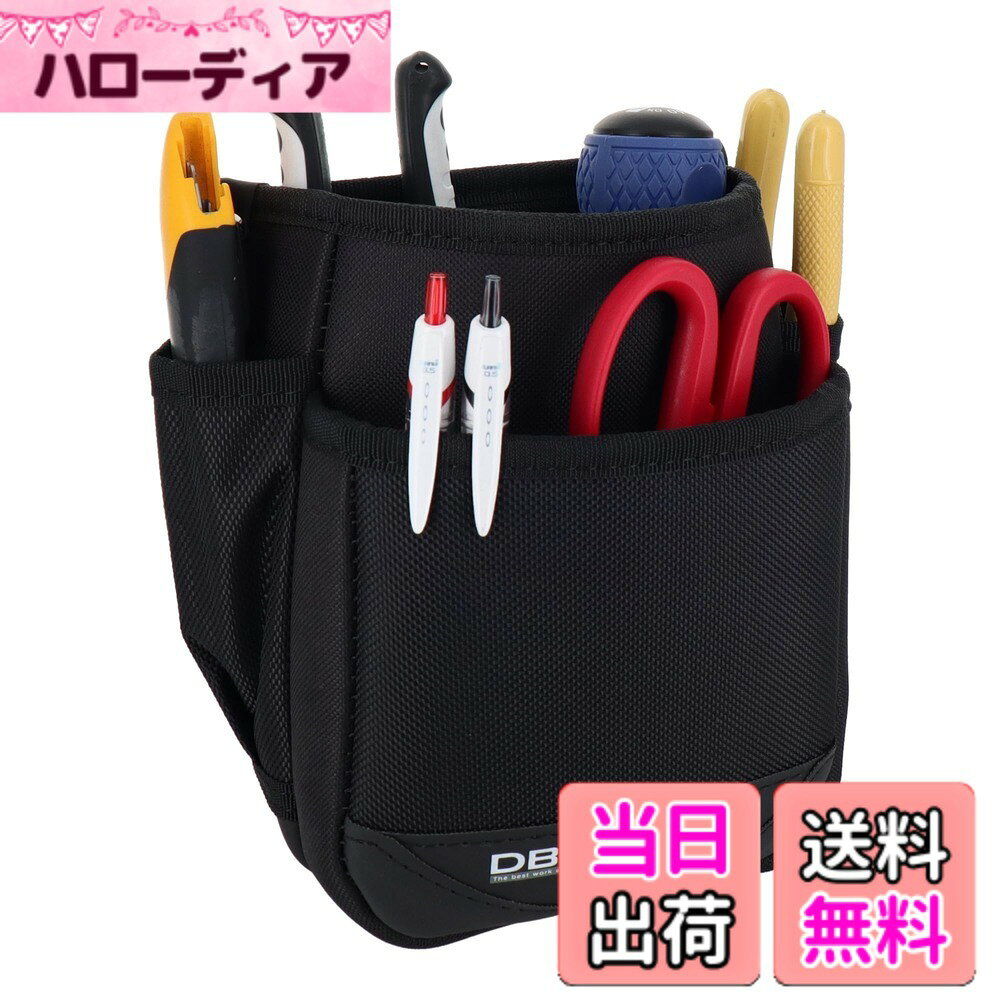 商品情報商品の説明タフ設計の使い心地と安心感。軽量で丈夫な腰袋。表面生地には摩耗に強いバリスティック加工した1680デニール生地を使用。小型なので腰回りがスッキリ。型崩れがしにくく使いやすい。主な仕様 ●サイズ：190x150x90 ●深さ...