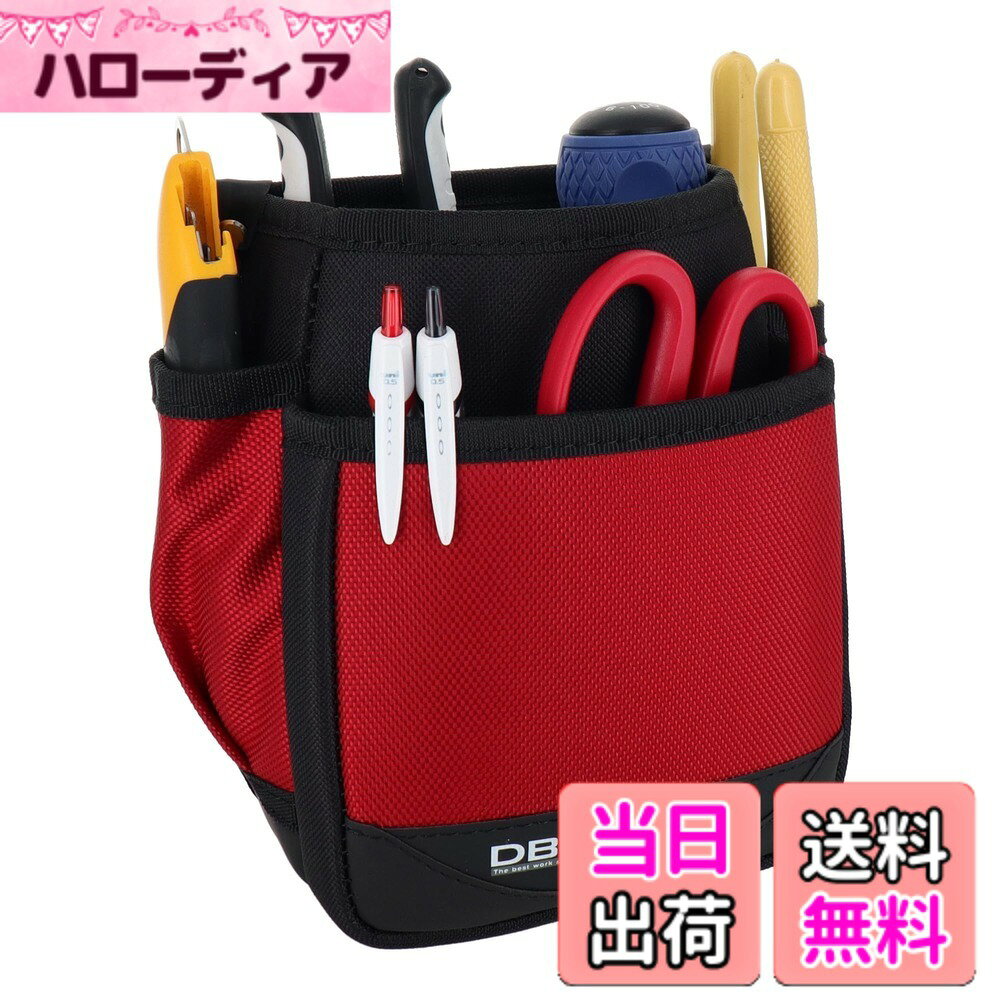 商品情報商品の説明タフ設計の使い心地と安心感。軽量で丈夫な腰袋。表面生地には摩耗に強いバリスティック加工した1680デニール生地を使用。小型なので腰回りがスッキリ。型崩れがしにくく使いやすい。主な仕様 ●サイズ：H190xW150xD90m...