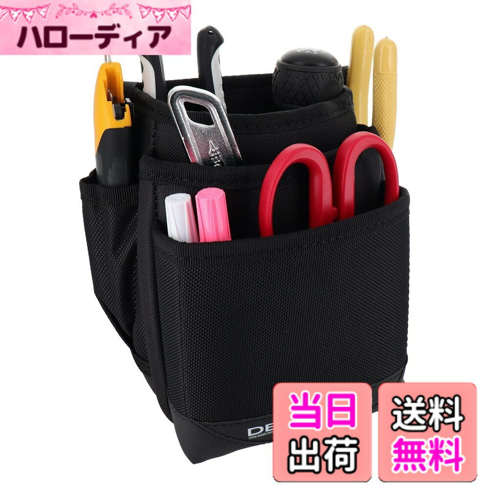商品情報商品の説明タフ設計の使い心地と安心感。軽量で丈夫な腰袋。表面生地には摩耗に強いバリスティック加工した1680デニール生地を使用。小型なので腰回りがスッキリ。型崩れがしにくく使いやすい。主な仕様 ●サイズ：190x150x120 ●深...