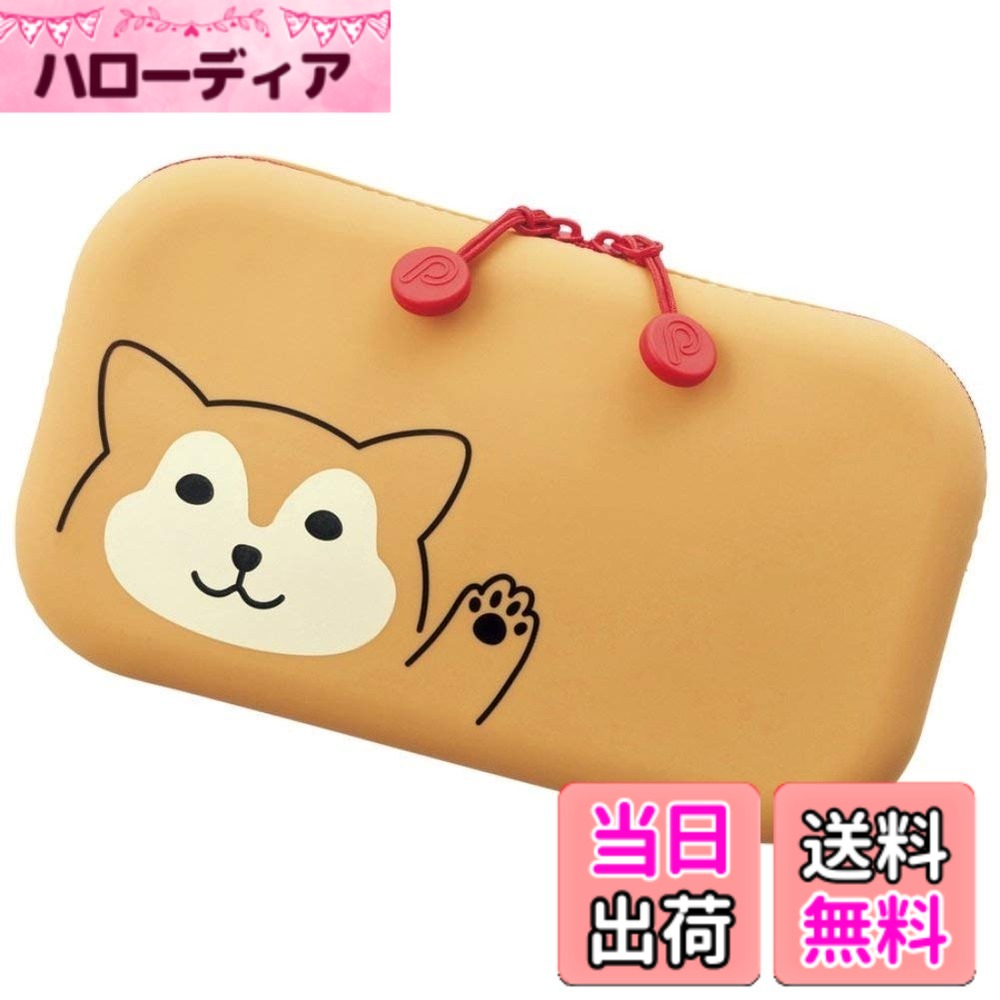 商品情報商品の説明やわらかく手触りのよいシリコン製の小物入れ。 Wファスナーで開けやすく、ペンケースやコスメポーチに最適 かわいい動物柄のデザイン。 シリコン製なので汚れても水洗い可能。主な仕様 【開口部】Wファスナー【デザイン柄】シバイヌ...