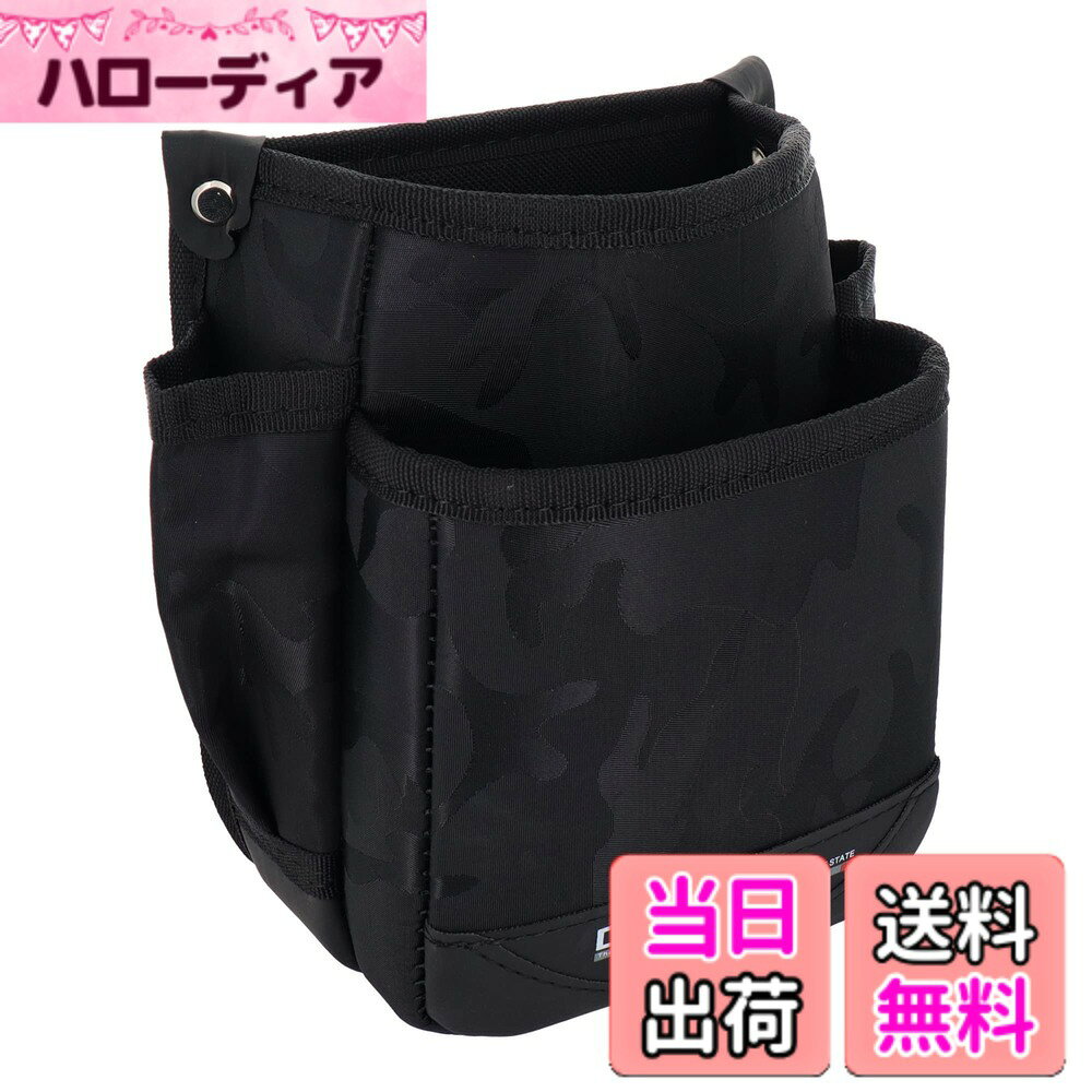 商品情報商品の説明腰袋 迷彩カラーです。 小型なので腰回りがスッキリ。 型くずれがしにくく使いやすい。 エッジの効いた大人カモフラージュ。主な仕様 ●サイズ；本体：H190xW150xD90mm/深さ：2段(175mm/130mm) ●重量...